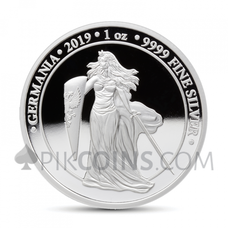 Germania 2019 Silver Proof Edition Coin - Modern numismatic coins ...