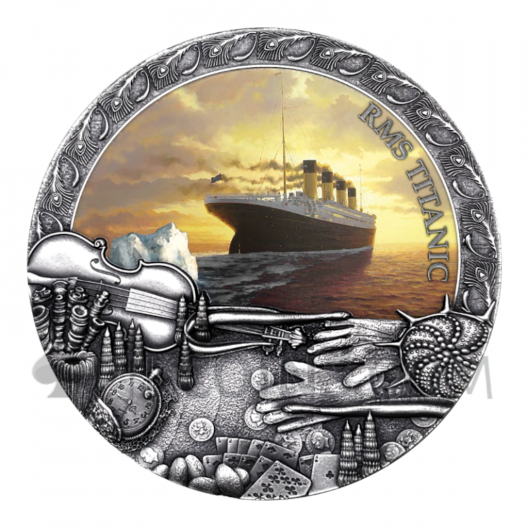 Titanic - Grand Shipwrecks in a History 5$ 2oz Niue 2020 Coin - Modern ...