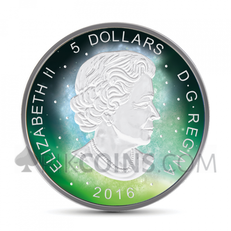 Frozen Puma 5 CAD - Aurora Rhodium Coin - Modern numismatic coins ...