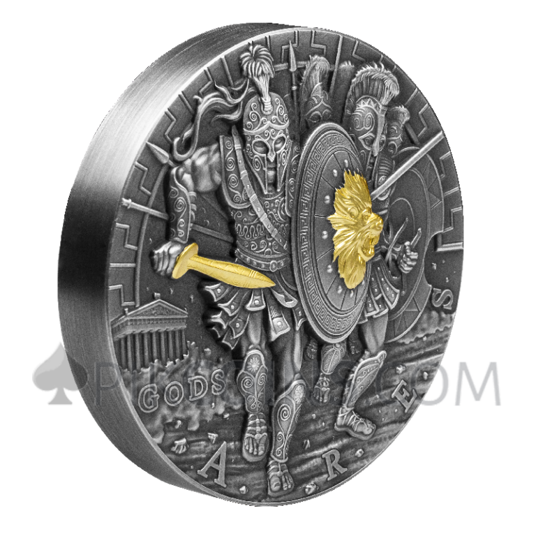 Ares - Gods 80$ 1kg Niue 2022 Coin - Modern numismatic coins online ...