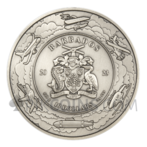 Mechanical Flight 10$ Barbados 500g 2023 Coin - Modern numismatic coins ...