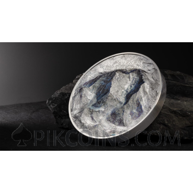 Mount Everest - First Ascent 100$ 1kg Cook Islands 2023 Coin - Modern ...