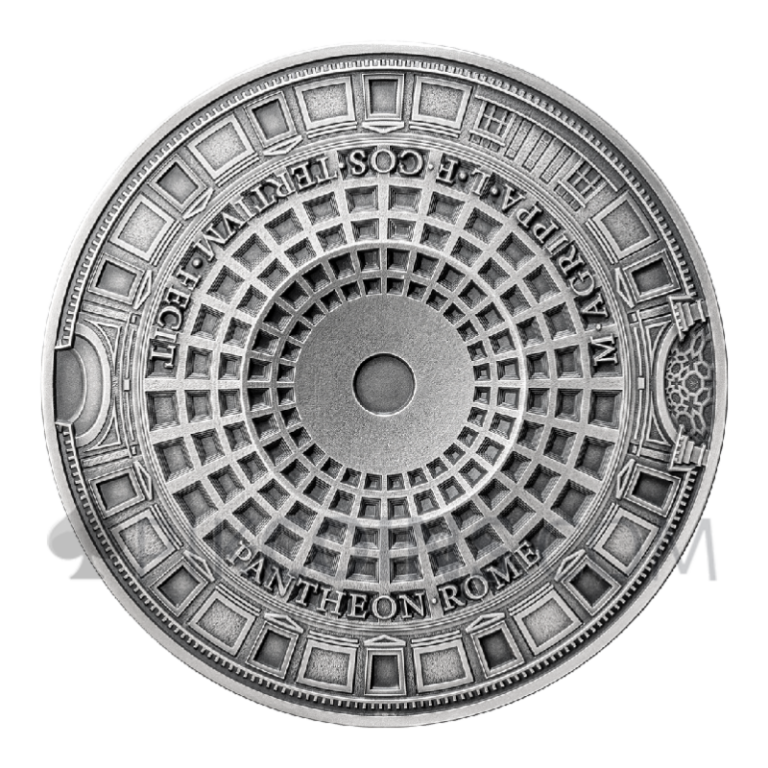 The Eye of Pantheon 5000 Francs CFA 5oz Republic of Cameroon 2024 Coin ...