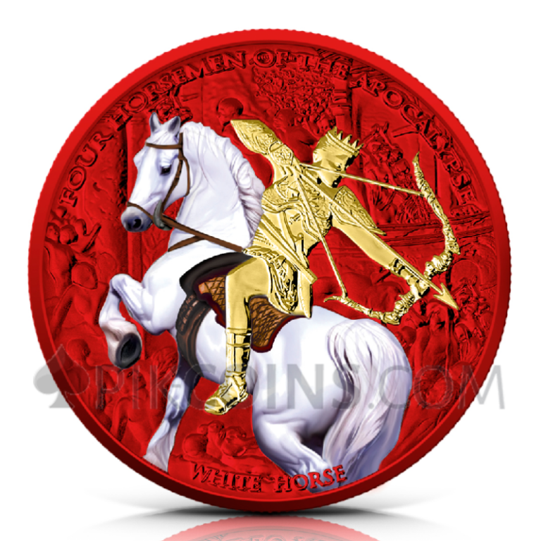White Horse Space Edition - Four Horsemen of the Apocalypse 5 Thalers ...