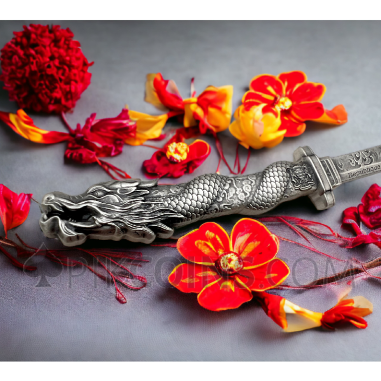 The Katana 10000 Francs CFA 2oz Chad 2024 Coin - Modern numismatic ...