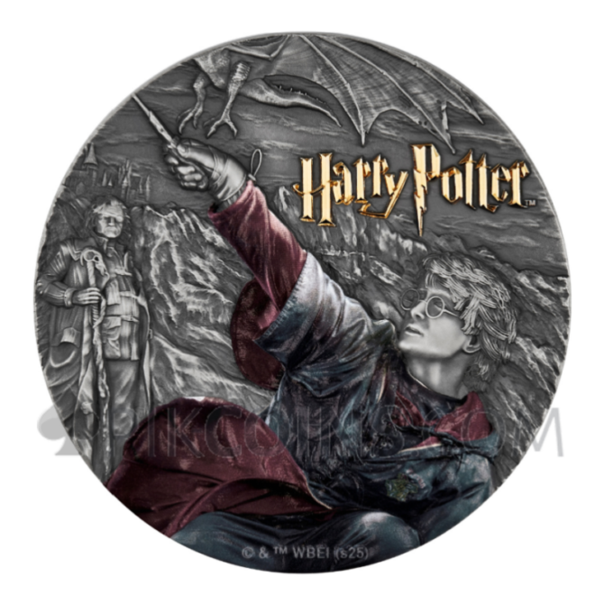 Harry Potter and the Goblet of Fire 5$ 2oz Niue 2025 Coin - Modern ...